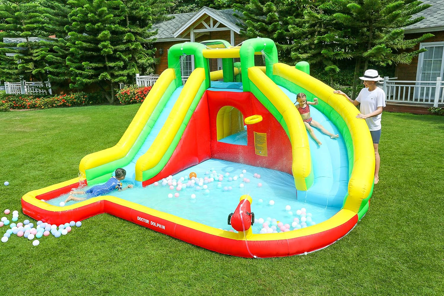Inflatable Water Slide — GT-WHEEL