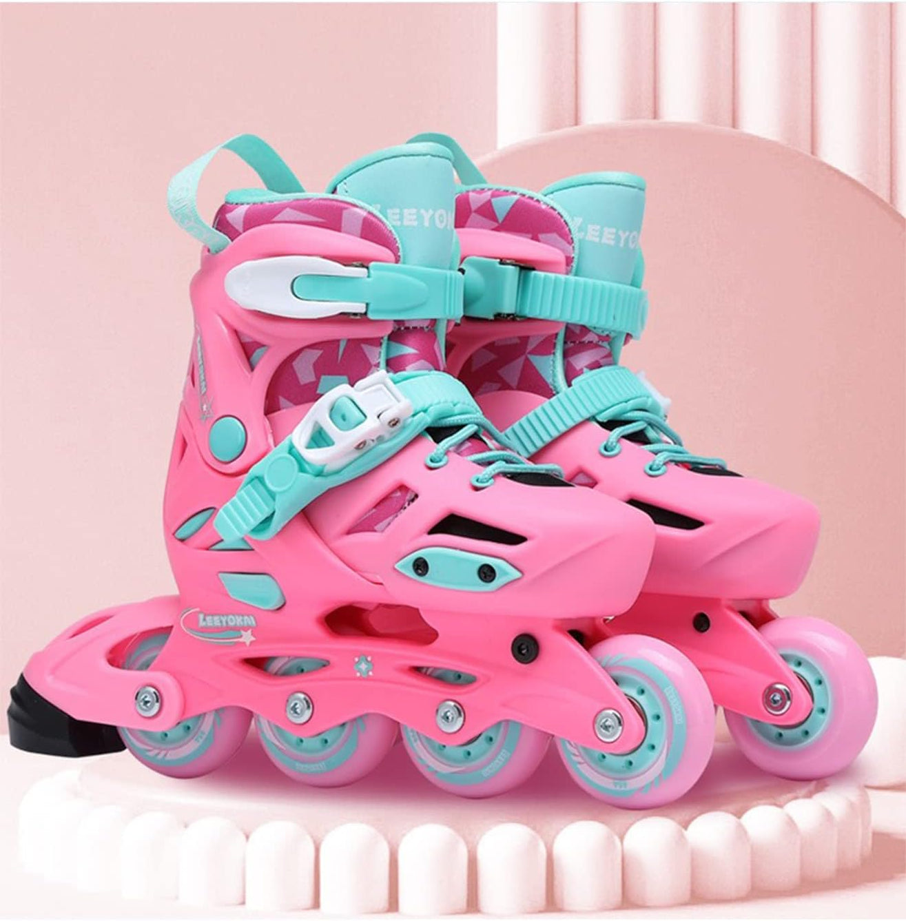 GT-Wheel Kids Adjustable Skating Shoes with 3 Mode & Four PU Wheel — GT ...